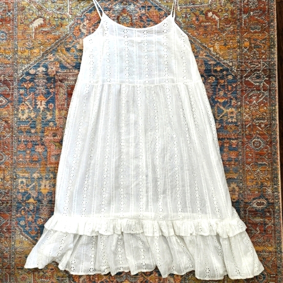 Label Of Love | Dresses | Label Of Love Cotton Sheer Eyelet White Beach ...